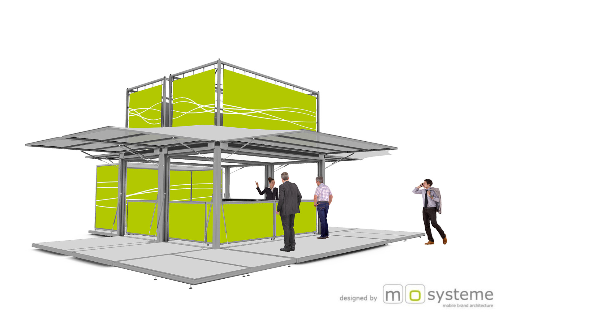 2x I-shape box-in-box XXL extra-platforms - 3D model by mo-systeme ...