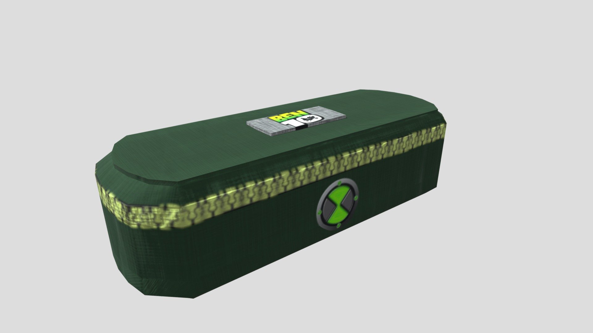 Low Poly Pencil Case - Download Free 3D model by Jhudie