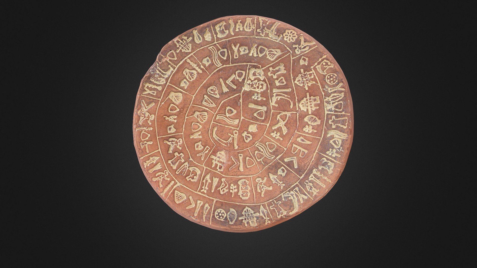 3D-FAISTOS-DISK - 3D model by testwedtales [3c77c29] - Sketchfab