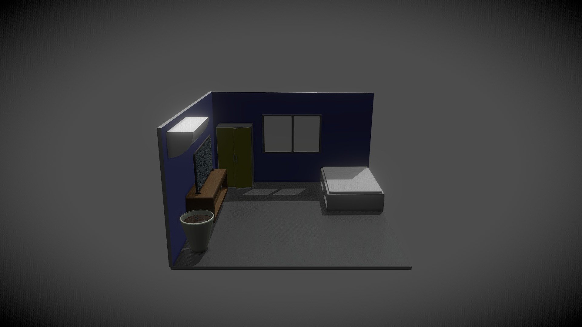 My Room - 3D model by kaiomoreira [3c78312] - Sketchfab