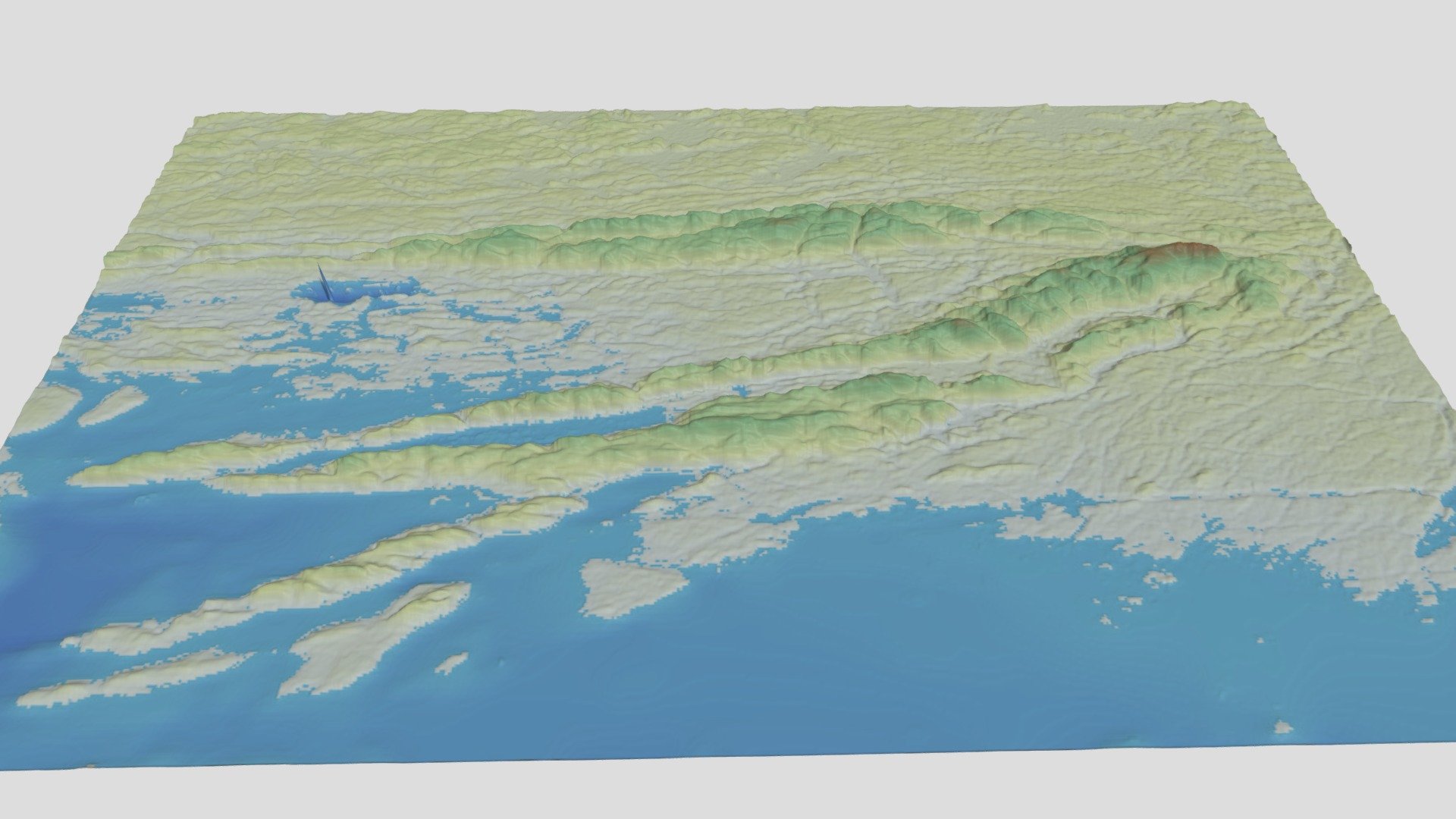 La Cloche Range - 3D model by UTSC DPES (@Daxberger) [3c78dd5] - Sketchfab