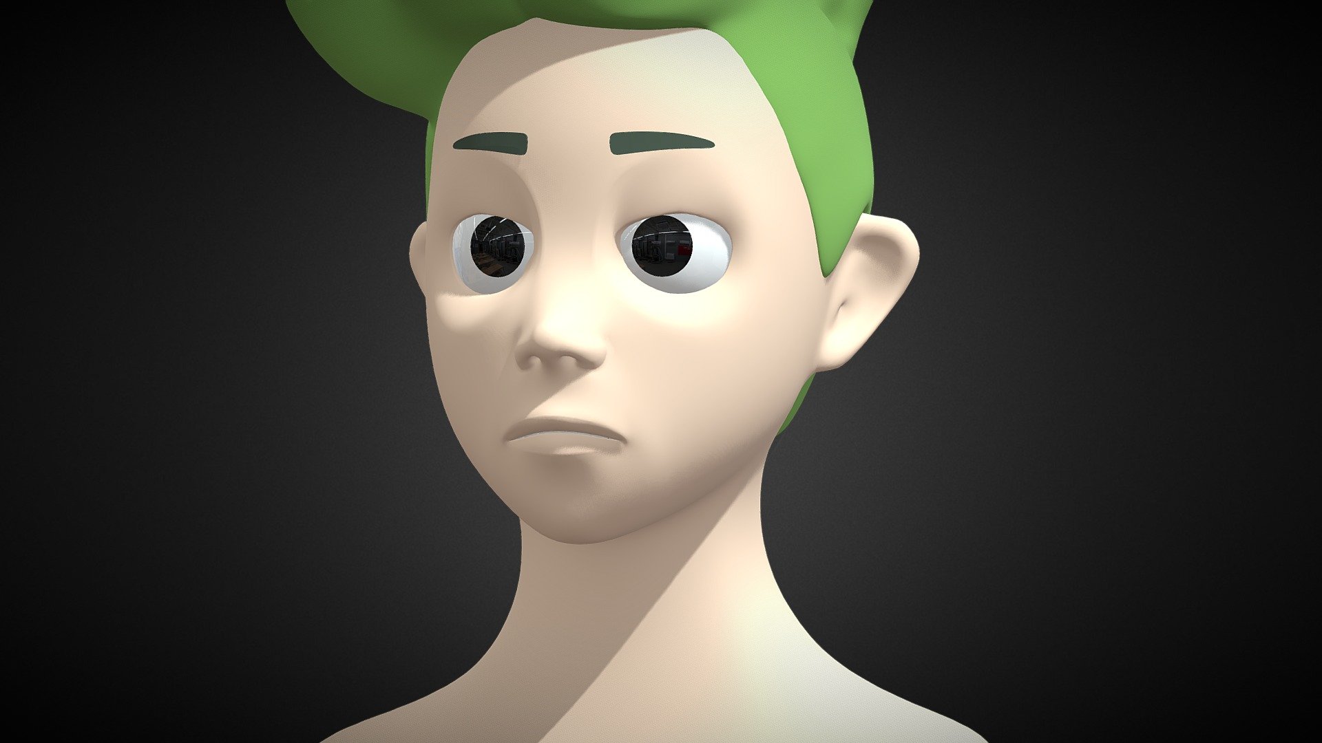 boy head with the rig - Download Free 3D model by Jam_xb (@Jam.xb ...