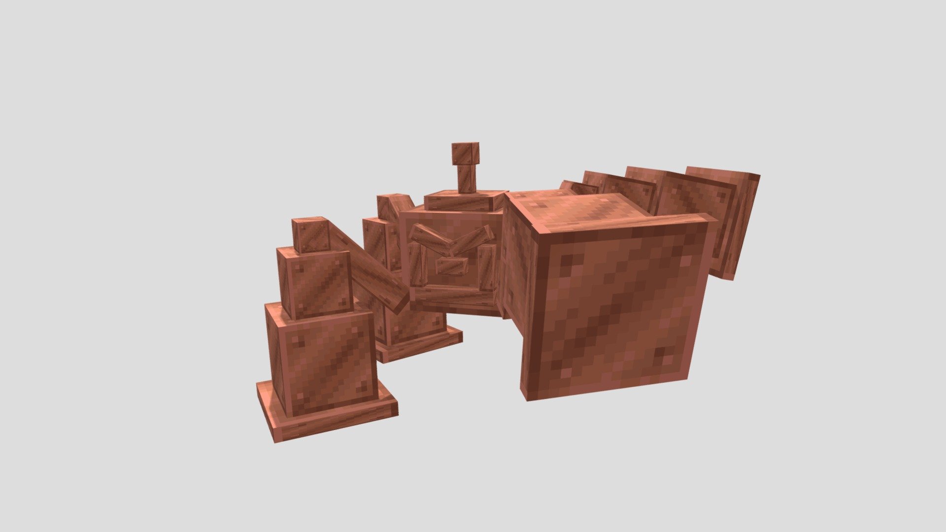Spider Cooper - Blockbench - Download Free 3D model by zerox_20 ...