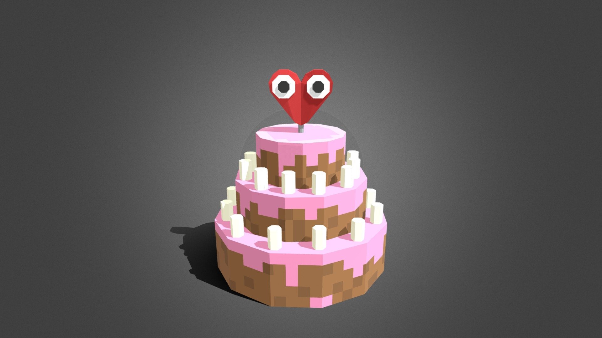 Cake - 3D model by nolan.piccand [3c7c987] - Sketchfab