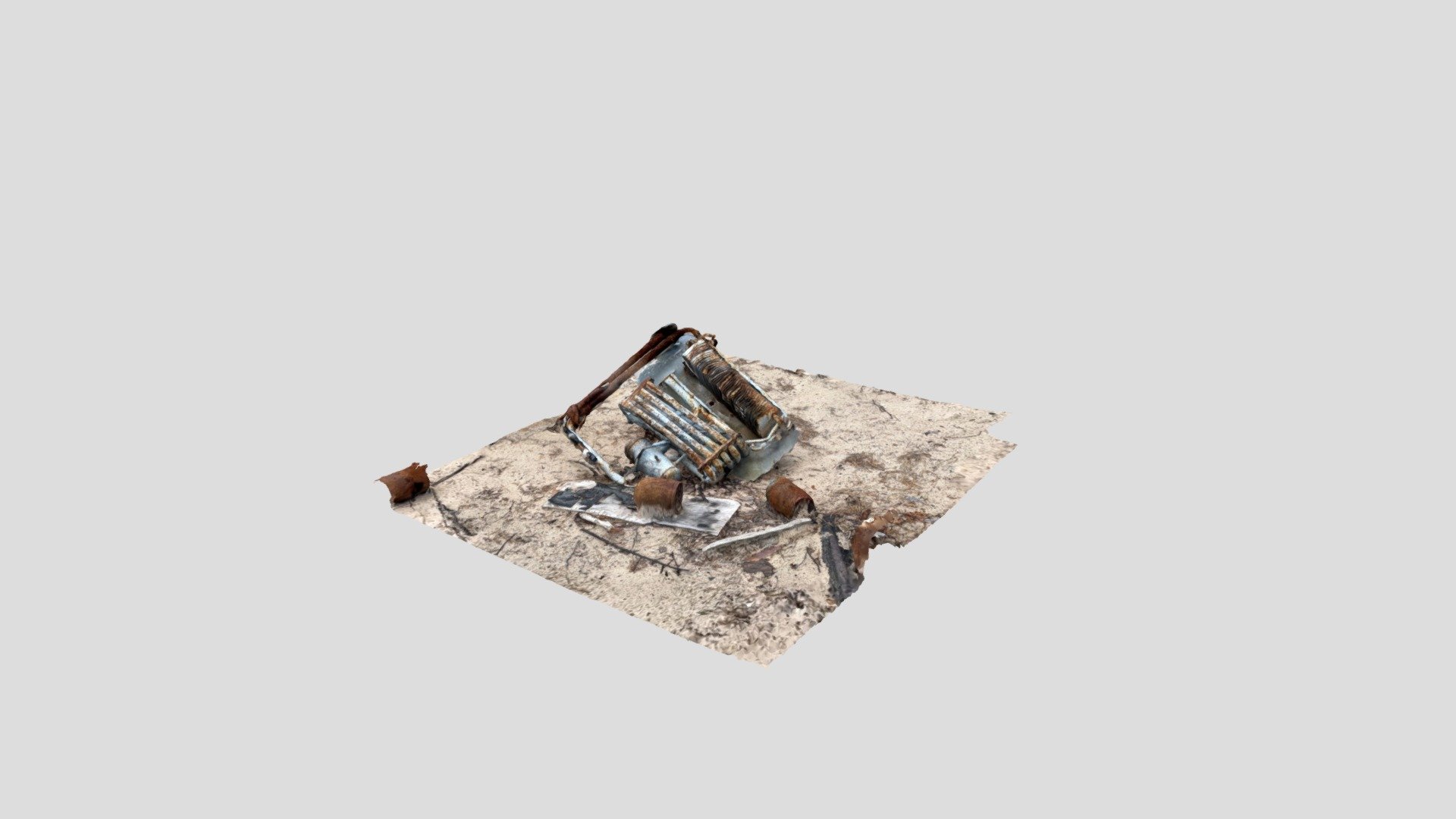 metal scrap - Download Free 3D model by atommi [3c7dd1e] - Sketchfab