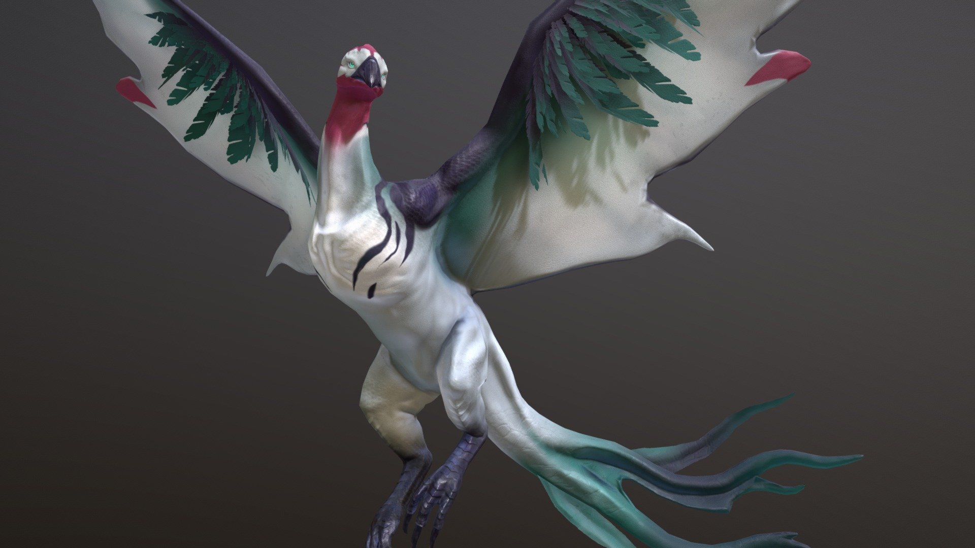Alien Creature - 3D model by zafrean [3c7ded3] - Sketchfab