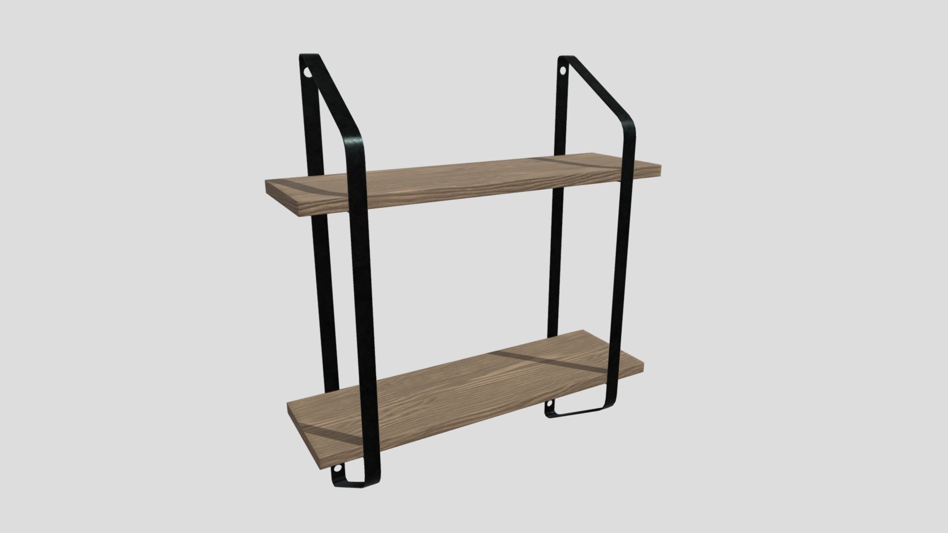 Wall Shelf 3 - Buy Royalty Free 3D model by plaggy [3c7e995 ...