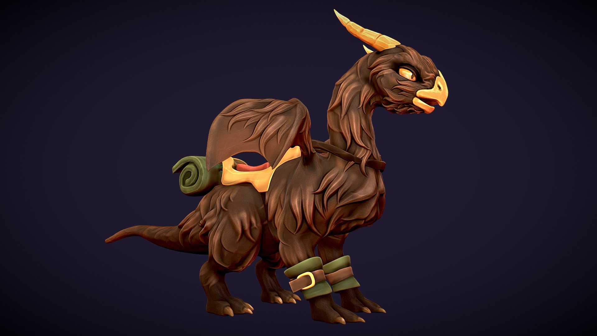 Stylized Dragon Fenix - 3D model by Efthalía Estasmalteadas (@efthalia ...