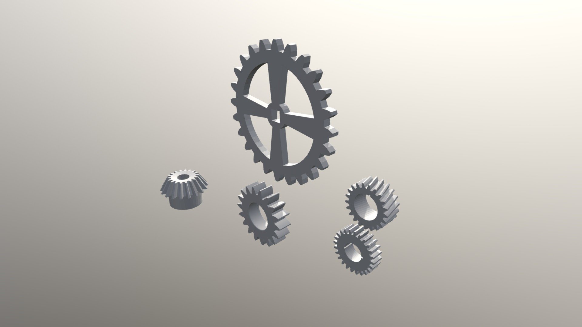 MIN-309: Weekly Models - Five Gears - 3D model by NathanielGroeschen ...