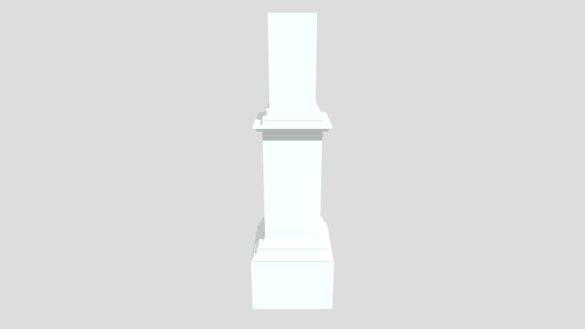 Pilaster - Download Free 3D model by ADE_fatuk [3c80972] - Sketchfab