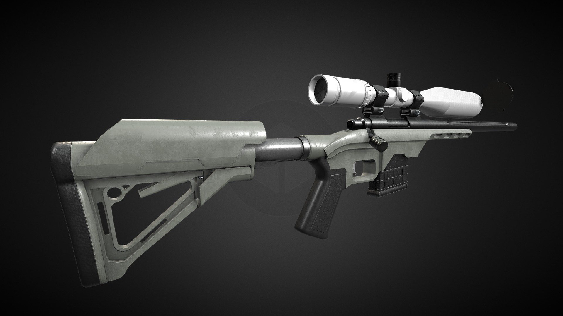 Sniper Rifle - Download Free 3D model by Felipe de Oliveira ...