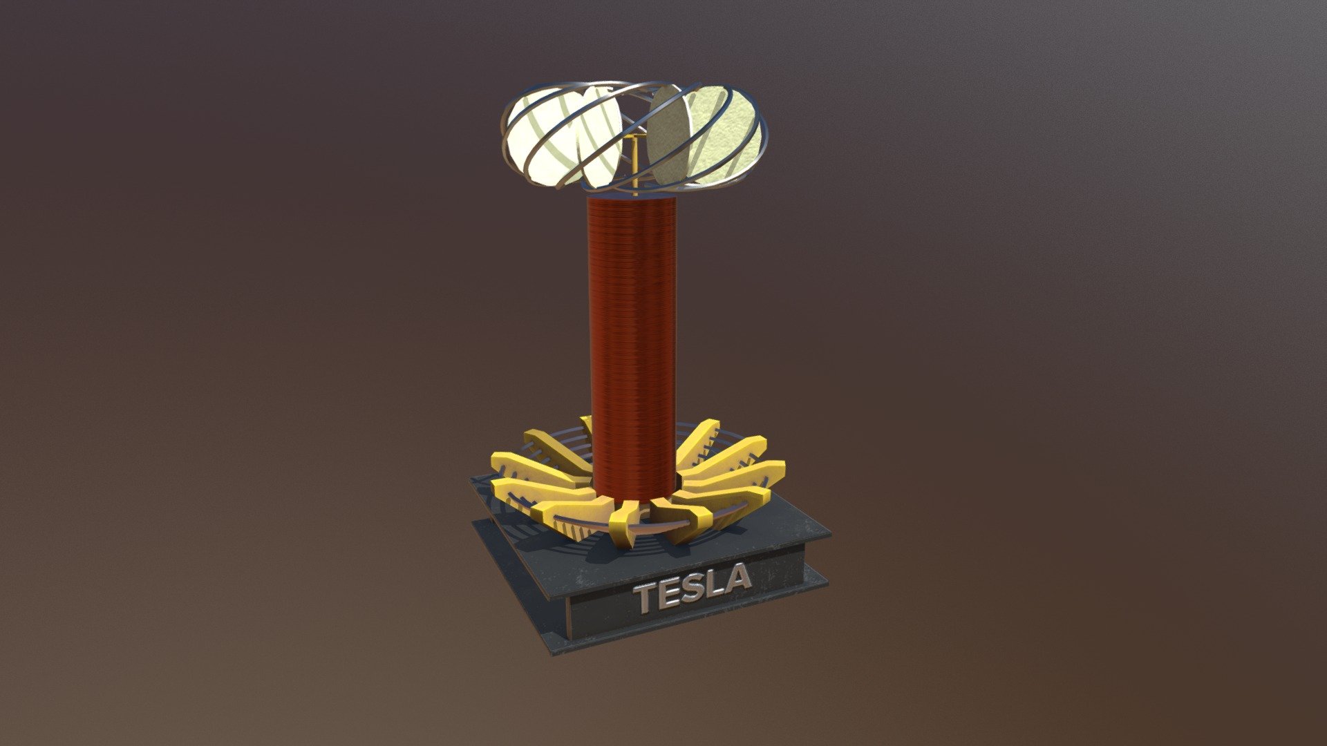 Tesla Coil prototype 1 - 3D model by pavelmo4alov [3c82714] - Sketchfab