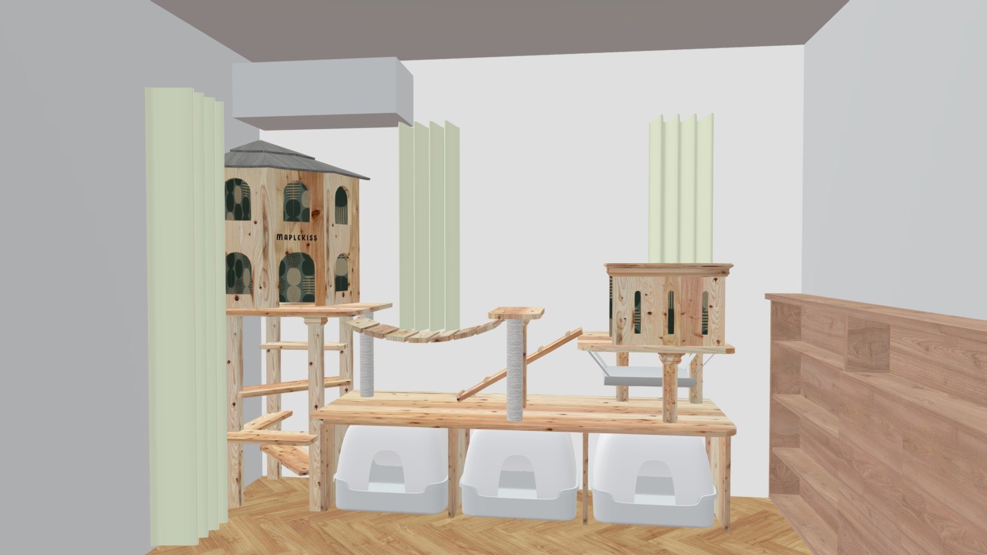 cattower - 3D model by SMOL [3c84a7e] - Sketchfab