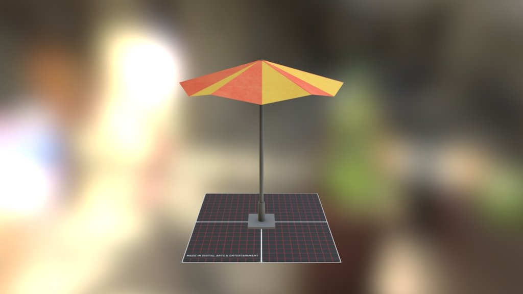 Parasol - 3D model by Denis Masovitch (@DenisMasovitch) [3c84c58 ...