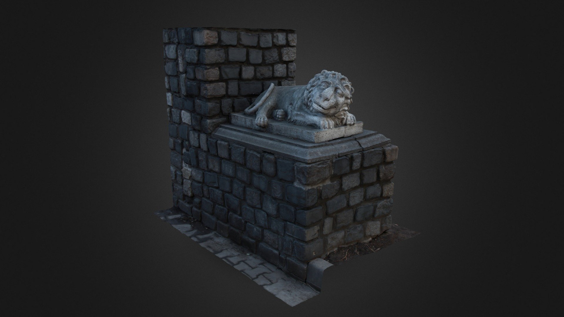 Lion Statue (Photogrammetry) - Download Free 3D model by Smirnova ...