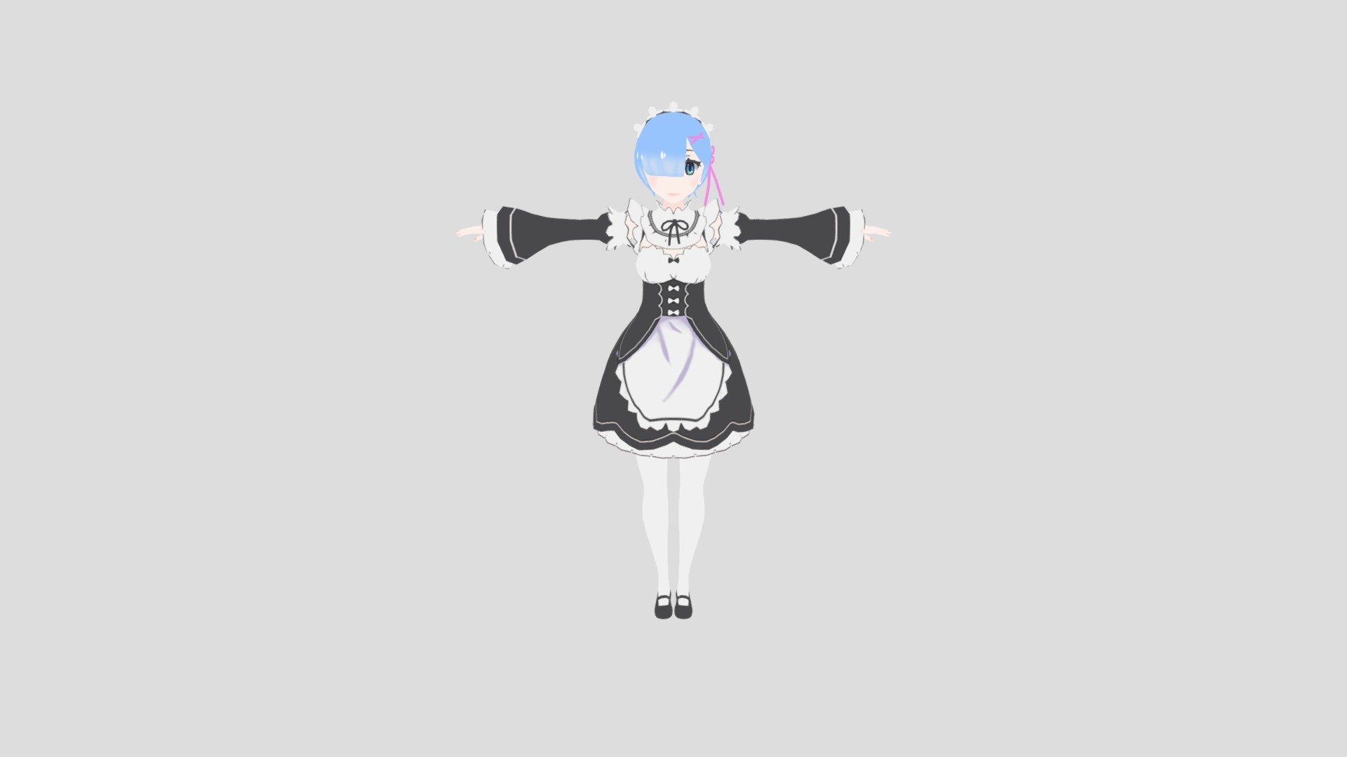 Rem _ ReZero - 3D model by maingocnam.0405 [3c8843c] - Sketchfab