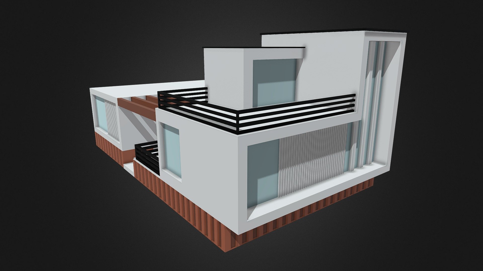 Basic House - 3D model by DavidCDO [3c88710] - Sketchfab