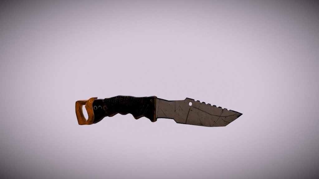 Knife(TexhX) - 3D model by Imran Baig (@dafreakninja) [3c89d3b] - Sketchfab