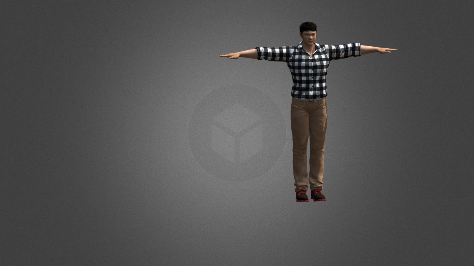 Sample Character - 3D model by Harsh Bakshi (@harshbakshi) [3c8c6c7 ...