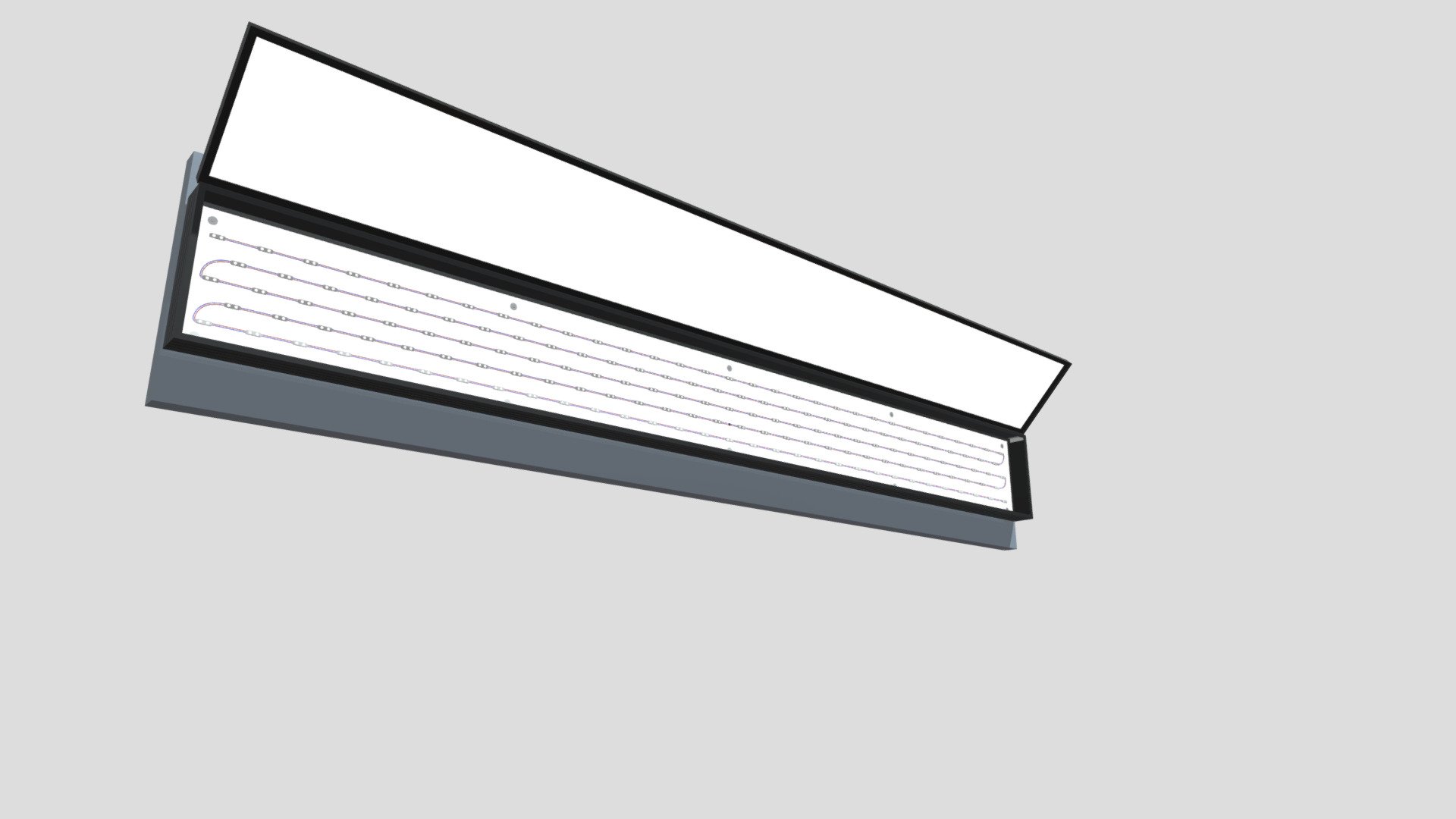 Signbox 2 x 18 - 3D model by Can West Legacy Inc. (@canwest) [3c8c738 ...