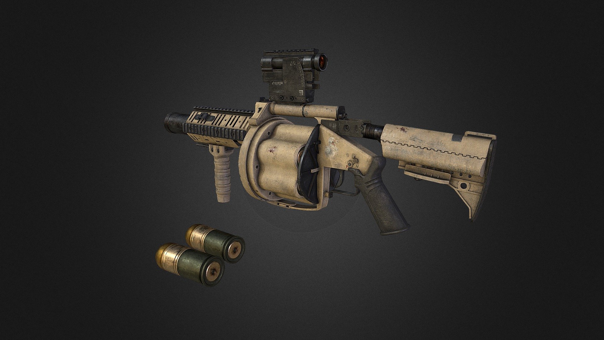 MGL32 - 3D model by KedArt [3c8c7e4] - Sketchfab