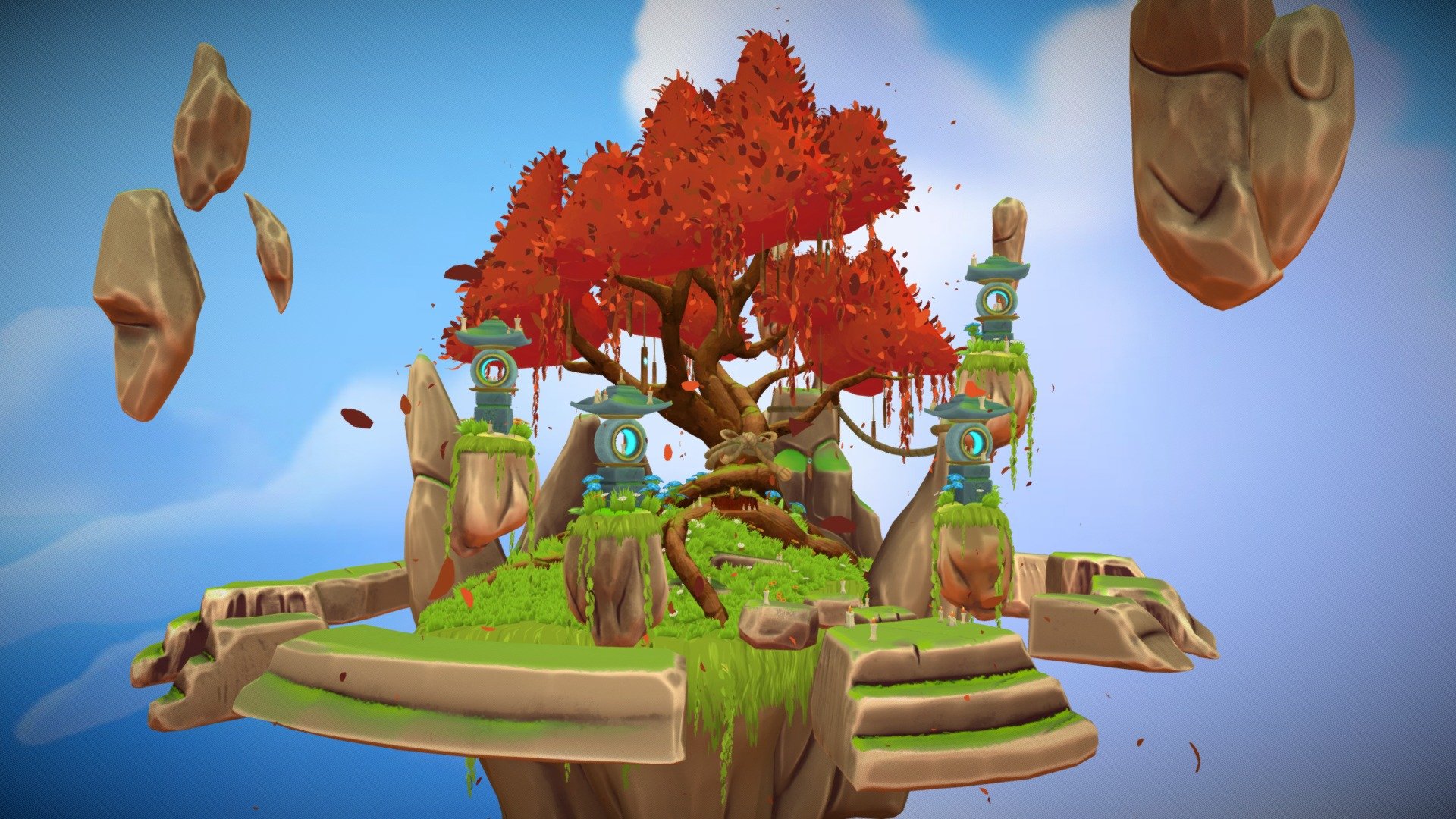 Hand Paint - Soul Tree - 3D model by Meleagor [3c8da4a] - Sketchfab