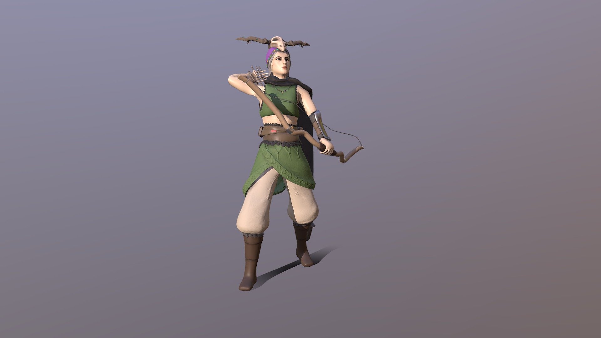 Hunter - 3D model by Osman Onat Alicik (@Osman.Onat.Alicik) [3c8dc18 ...