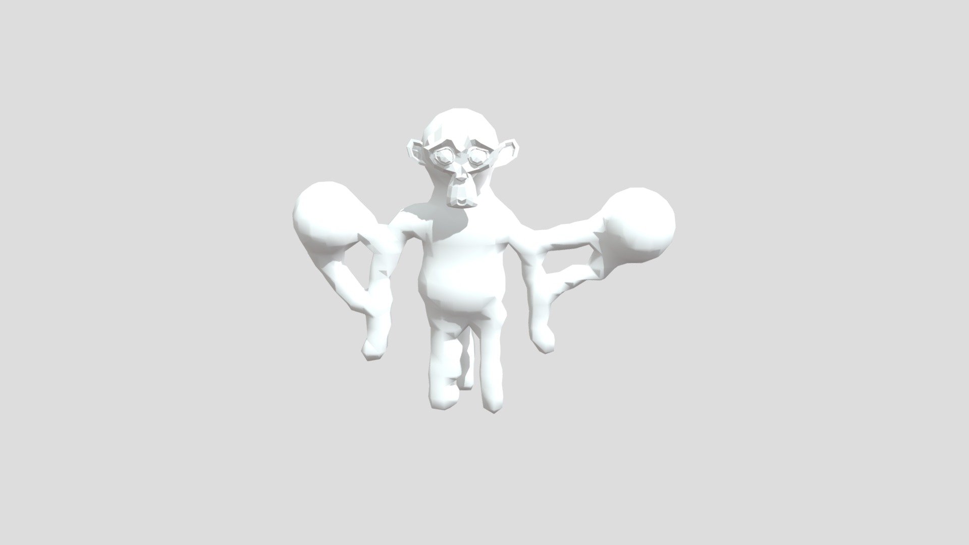Villain Monkey - Download Free 3D model by Canary_10 (@Karla_10 ...