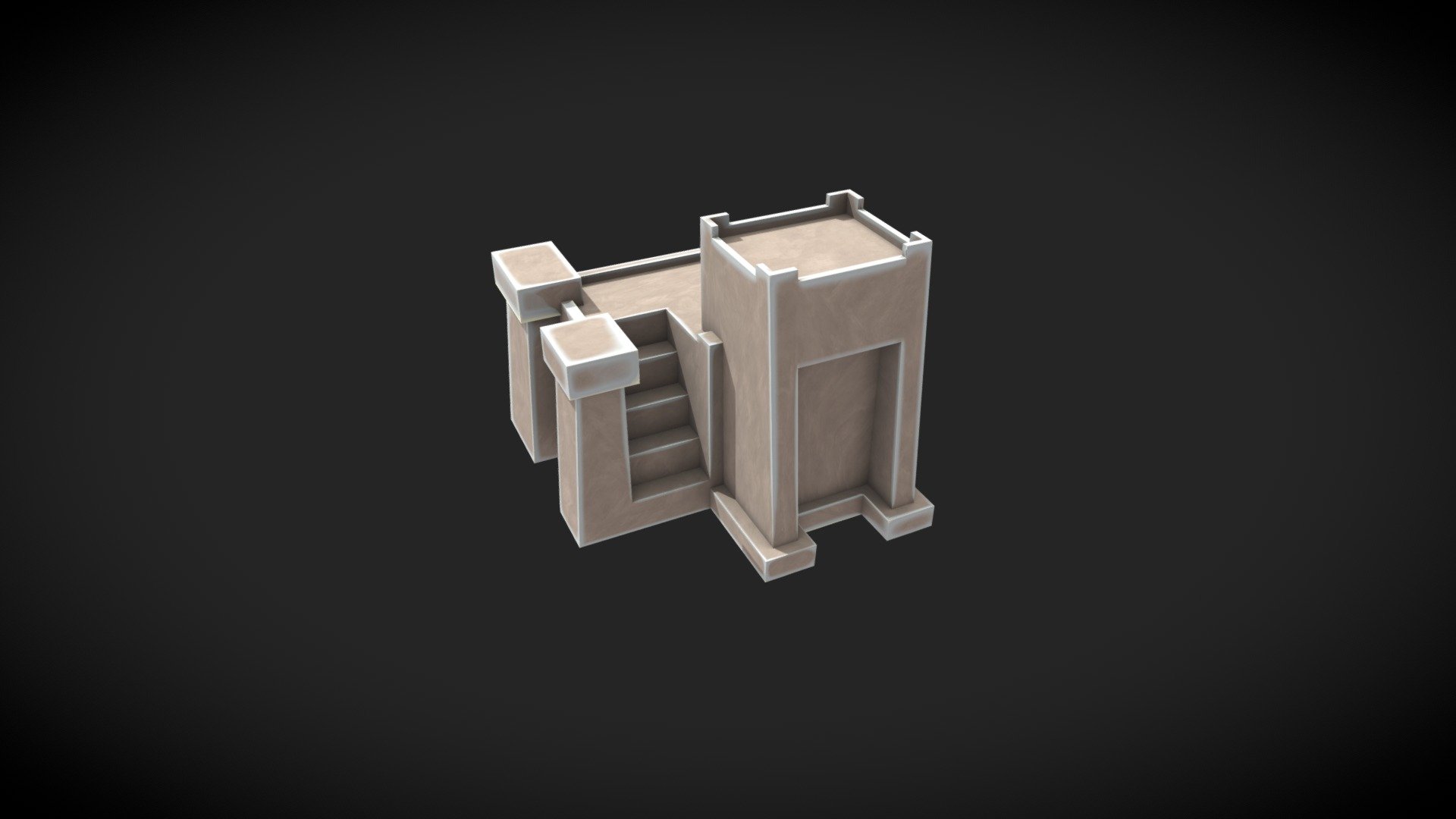 Stylized Building - Buy Royalty Free 3D model by Jon Marsee (@jdmarsee ...