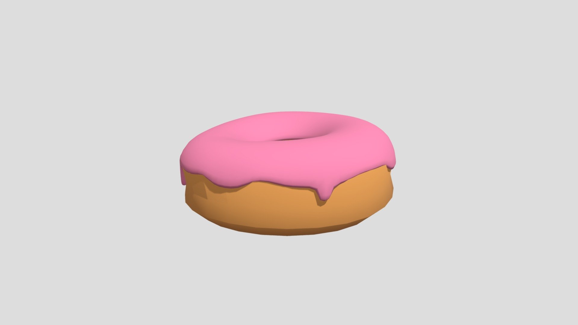 donut - 3D model by Ariomfest [3c90ecd] - Sketchfab
