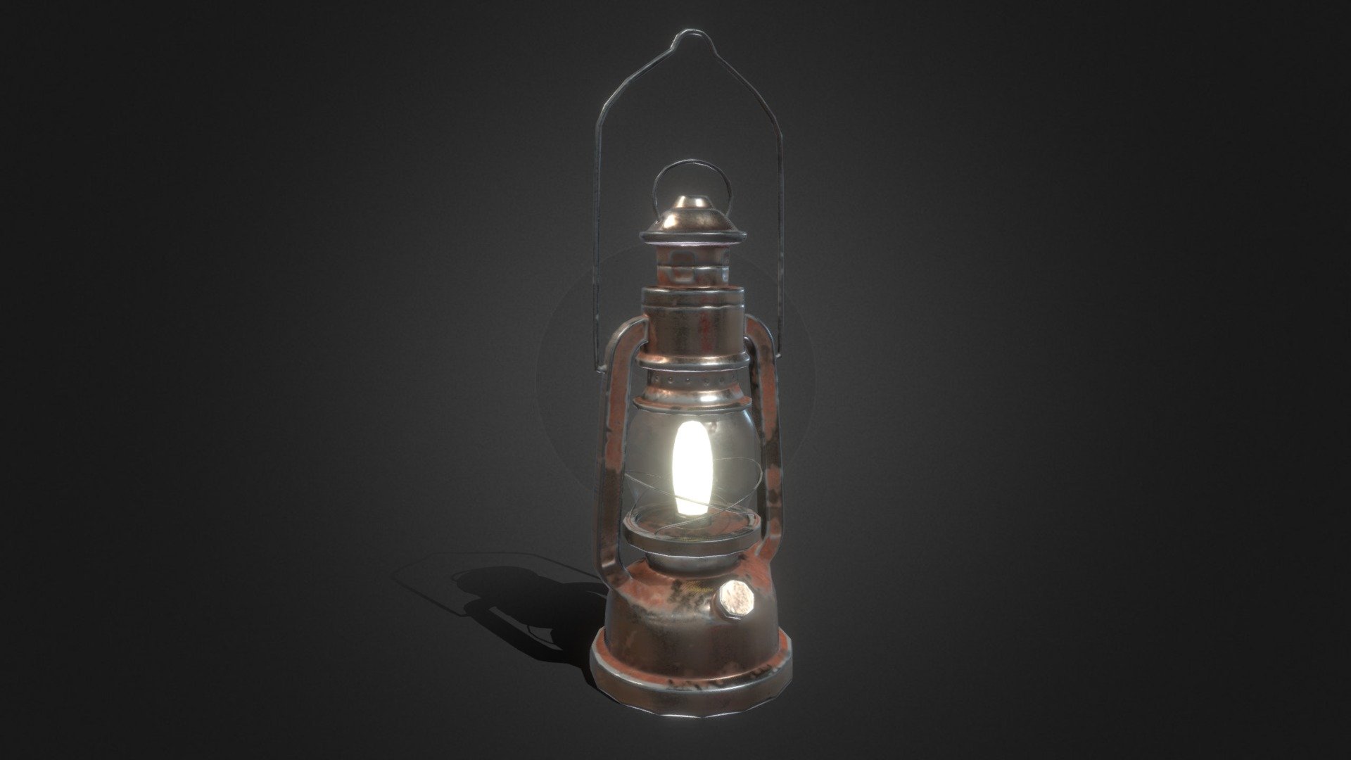 Old Oil Lamp - Buy Royalty Free 3D model by Rzyas [3c91ed7] - Sketchfab ...