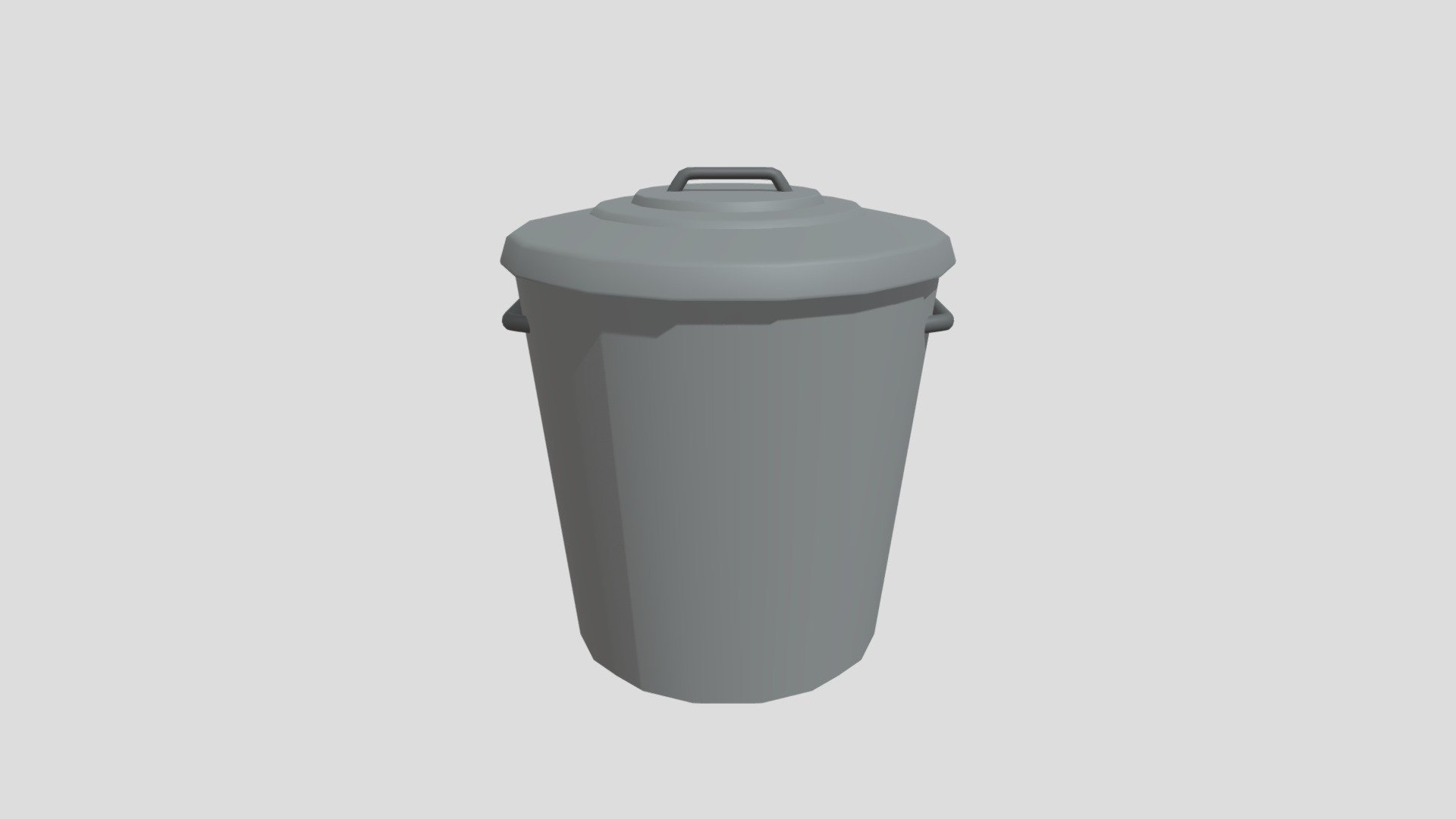 Trashcan - 3D model by Indy (@IndyKortenhoeven) [3c92520] - Sketchfab