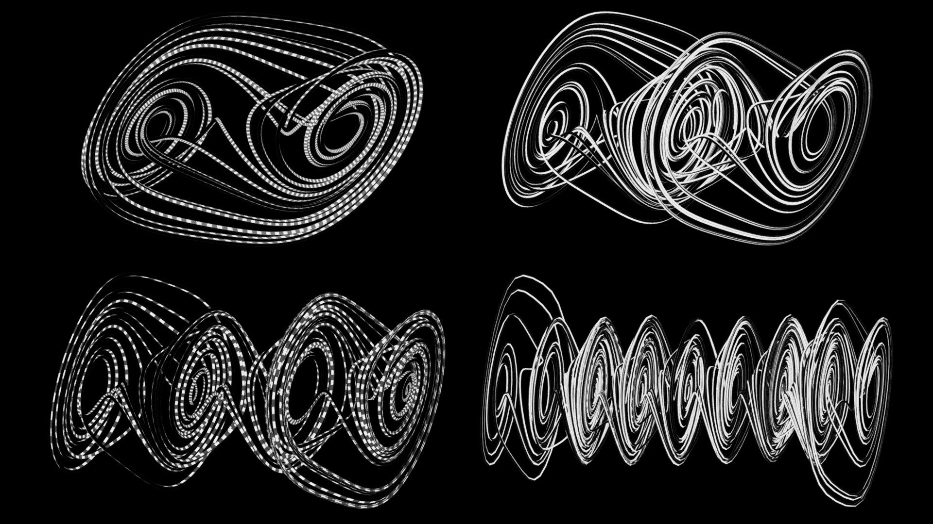 attractor/23 Multi Chua I 2, 3, 4, 9-scroll - Download Free 3D model by ...