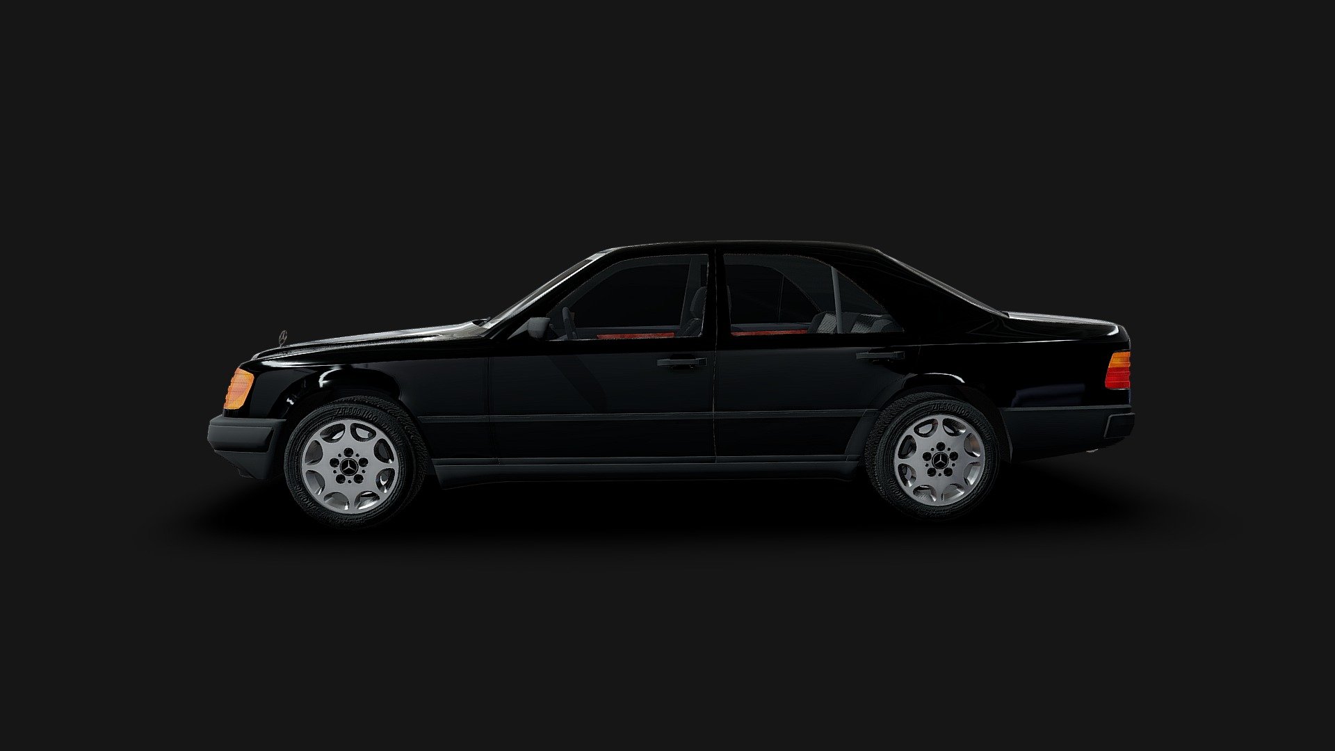 Mersedes Benz W124 - 3D model by Tk17s [3c96630] - Sketchfab