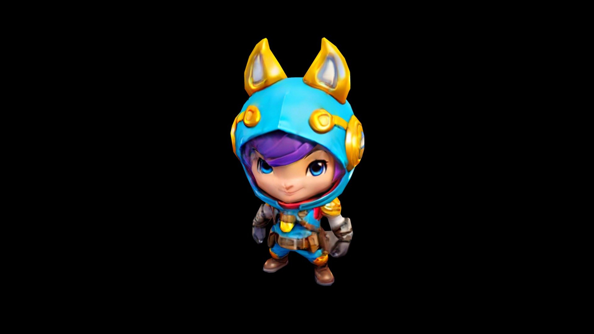 Illustration of a character from an animated sho - Download Free 3D ...