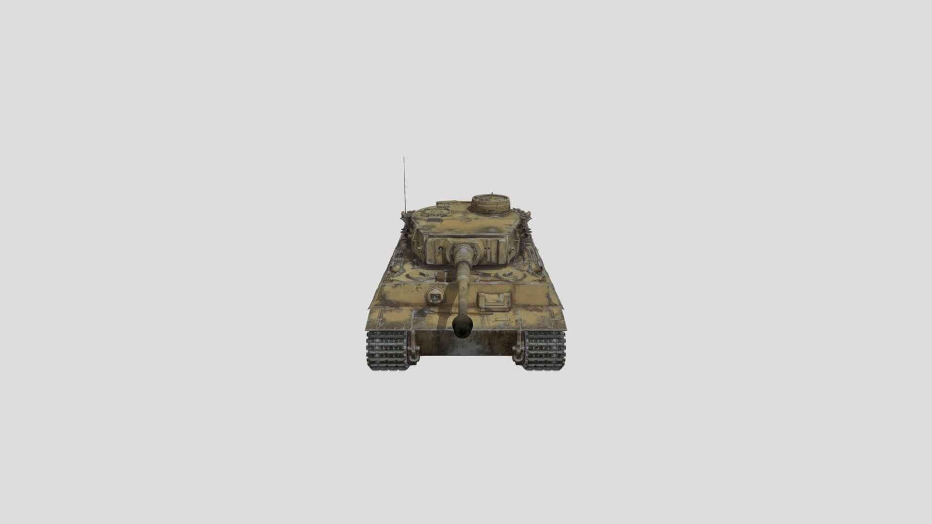 Pz.Kpfw. VI Tiger Ausf. H1 (War Thunder) - Download Free 3D model by ...