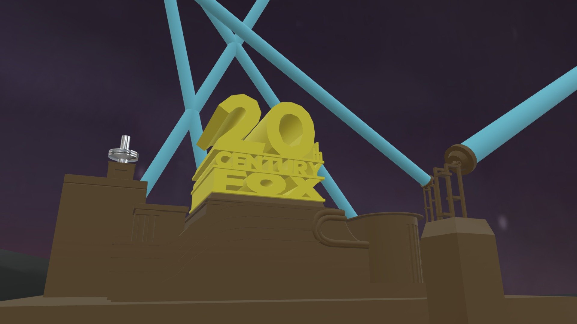 TCF 2002 Logo Remake - Download Free 3D model by 20thcenturyfox123 (@LogoFan8) [3c99ae9] - Sketchfab