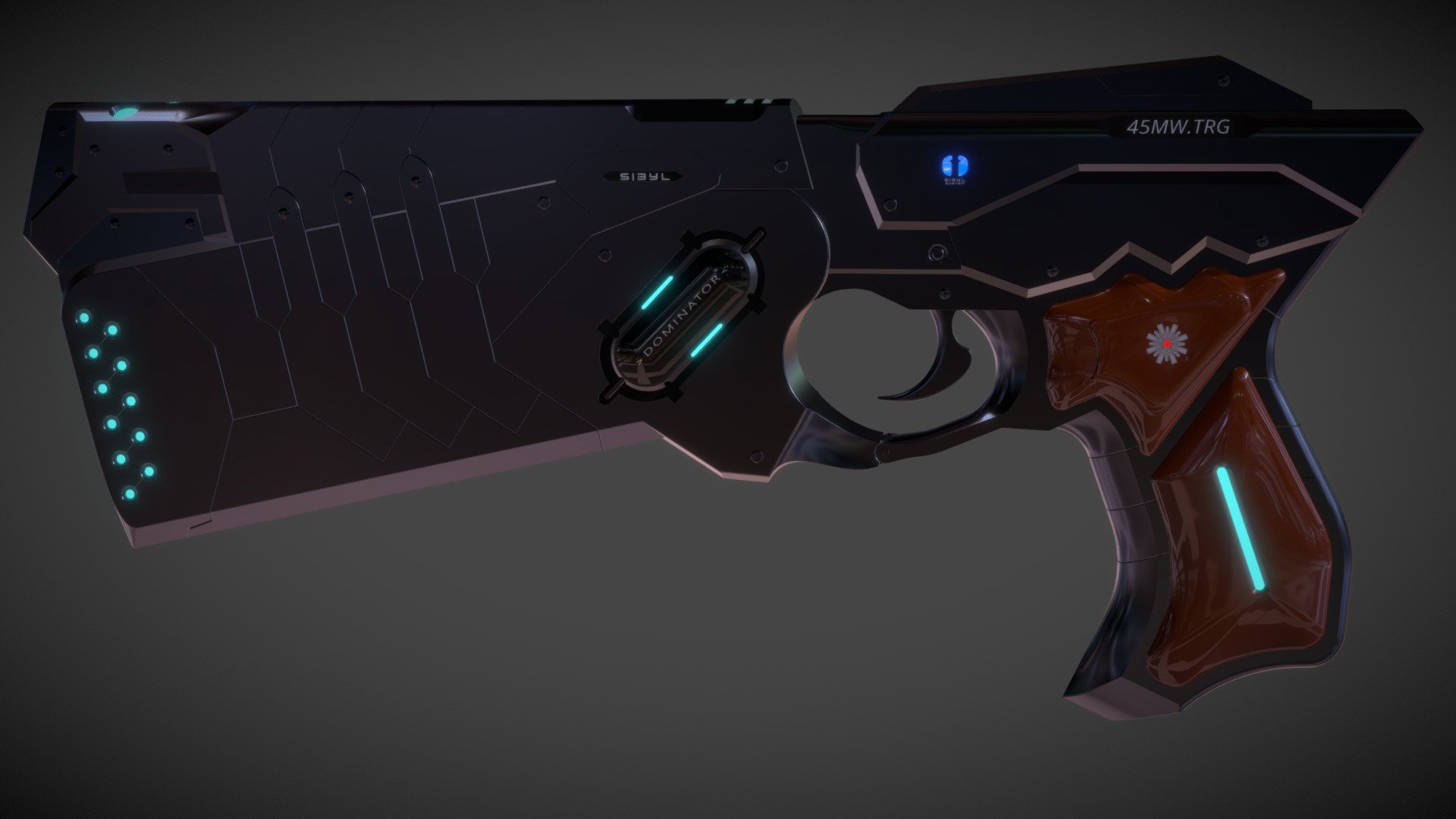 MWPSB Sibyl Dominator (High Poly) (CAD) - Download Free 3D model by ...