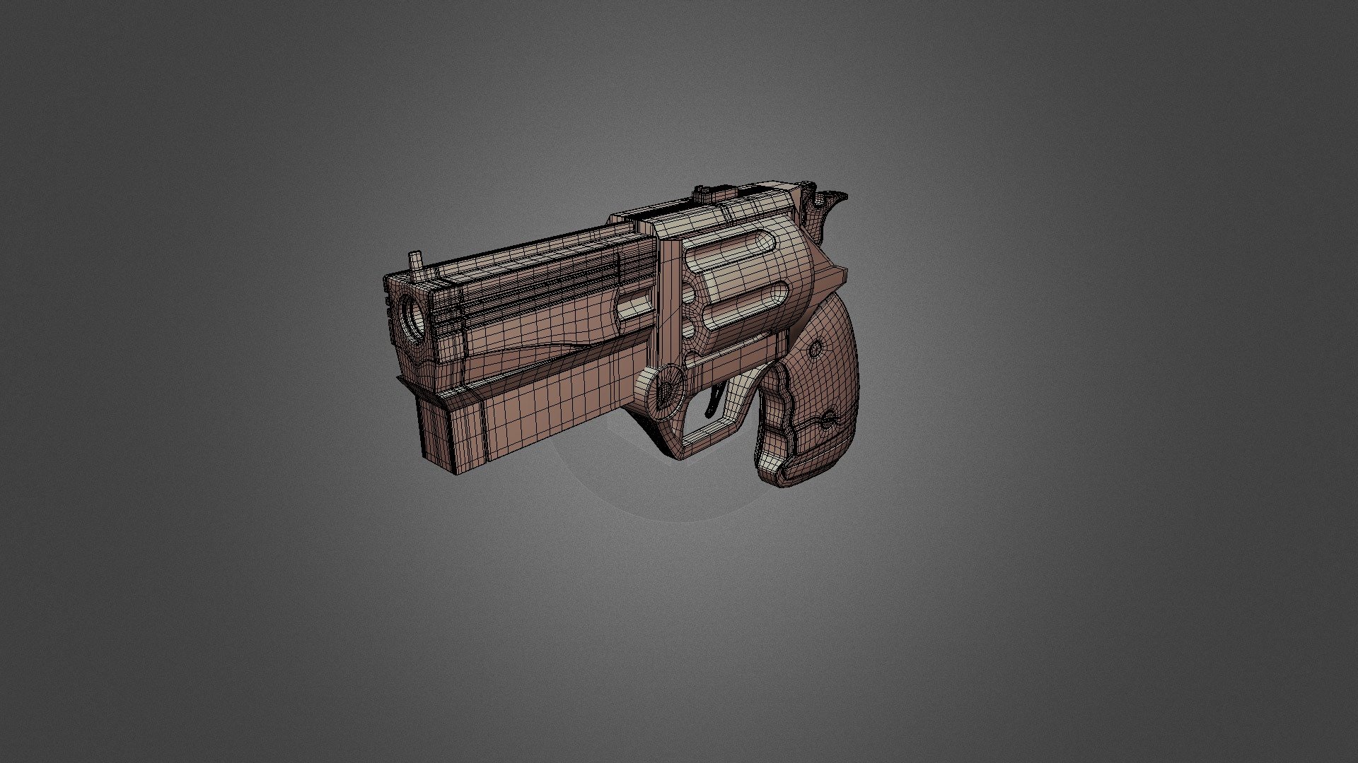 Pistol_Concept - 3D model by benbernardy [3c9acd4] - Sketchfab