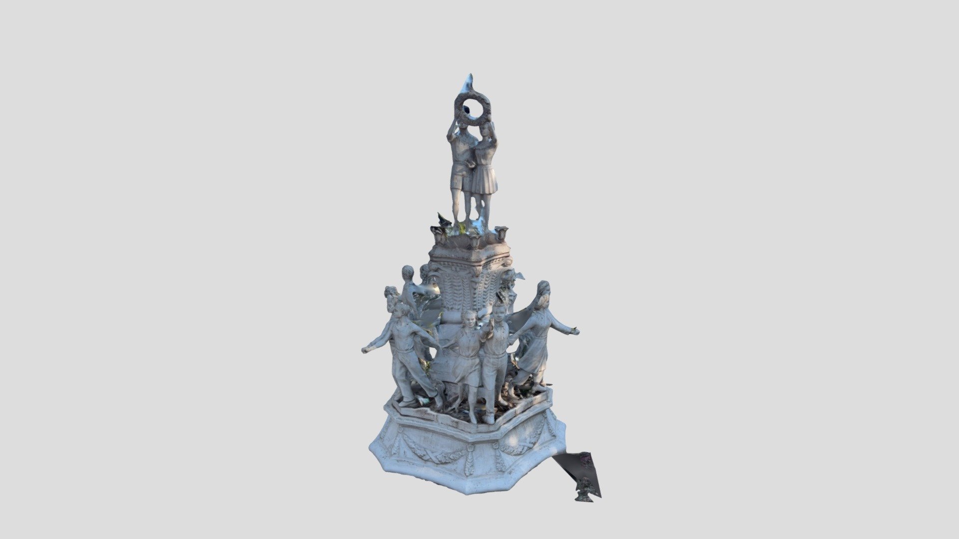 Statue - Download Free 3D model by deynar2000 [3c9b16d] - Sketchfab