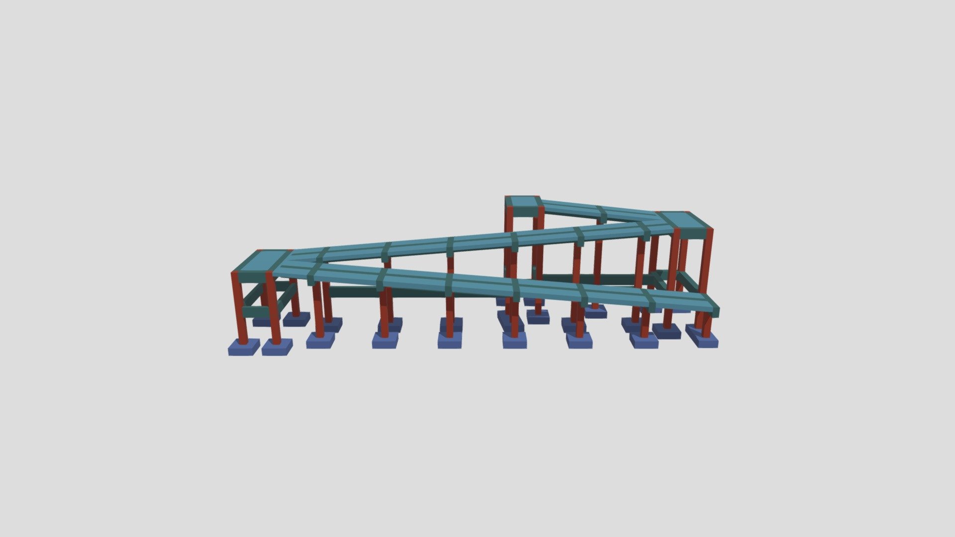 Rampa modelo 02 - Download Free 3D model by dinelly1 [3c9b9df] - Sketchfab