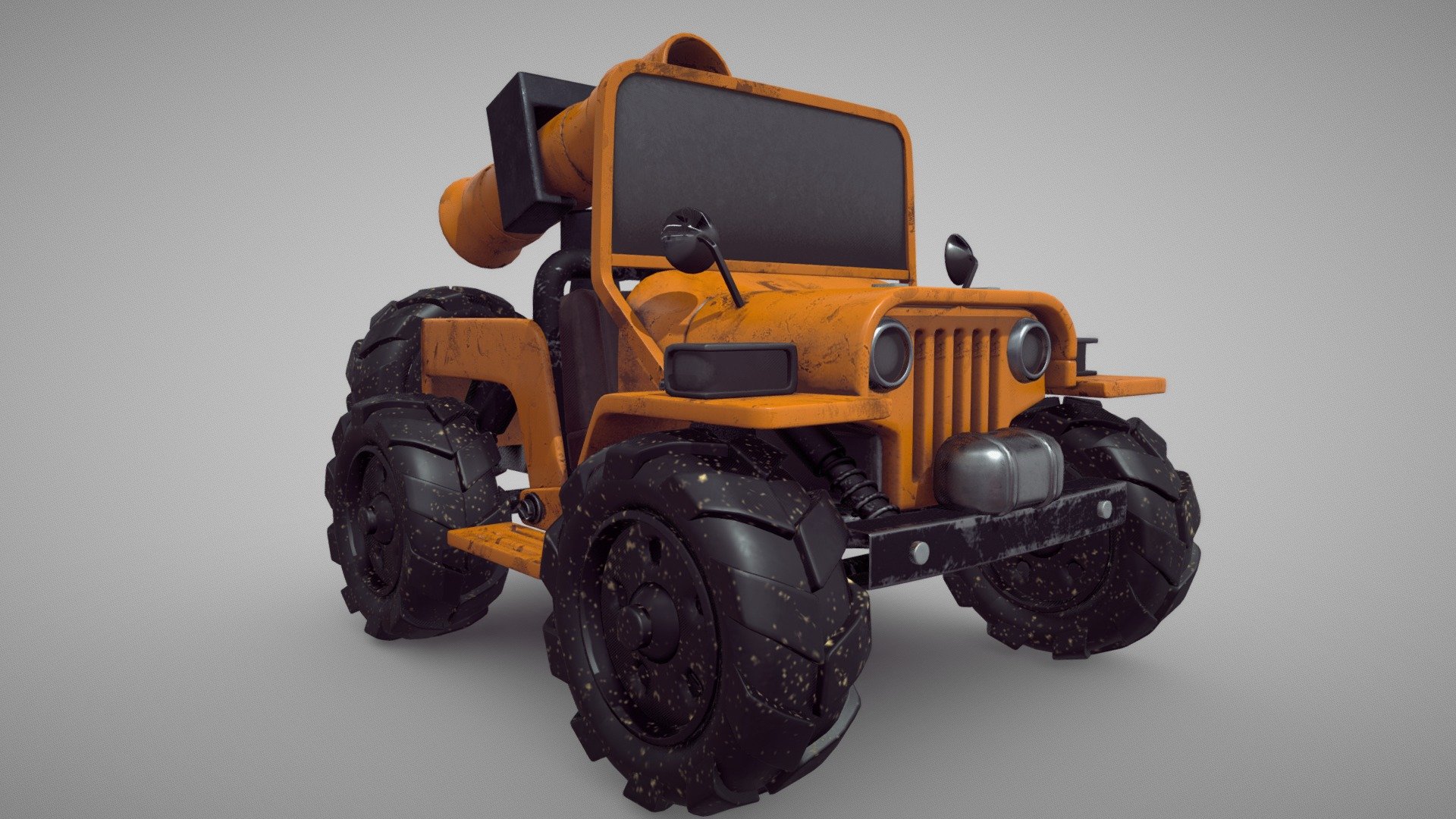 Metal Slug Jeep 3D Model - 3D model by harshonedit (@harshshah239 ...