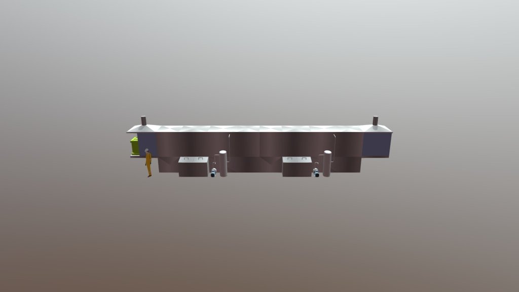 Rotajet Automated Dolav Washing Machine - 3D model by rotajetsystems ...