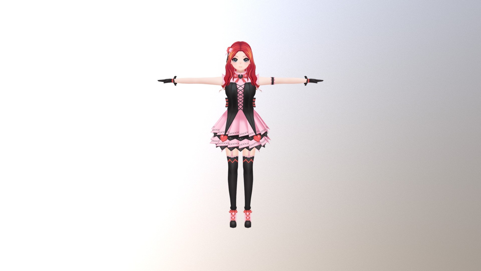 Girl5 12 - 3D model by thebome [3c9e38b] - Sketchfab