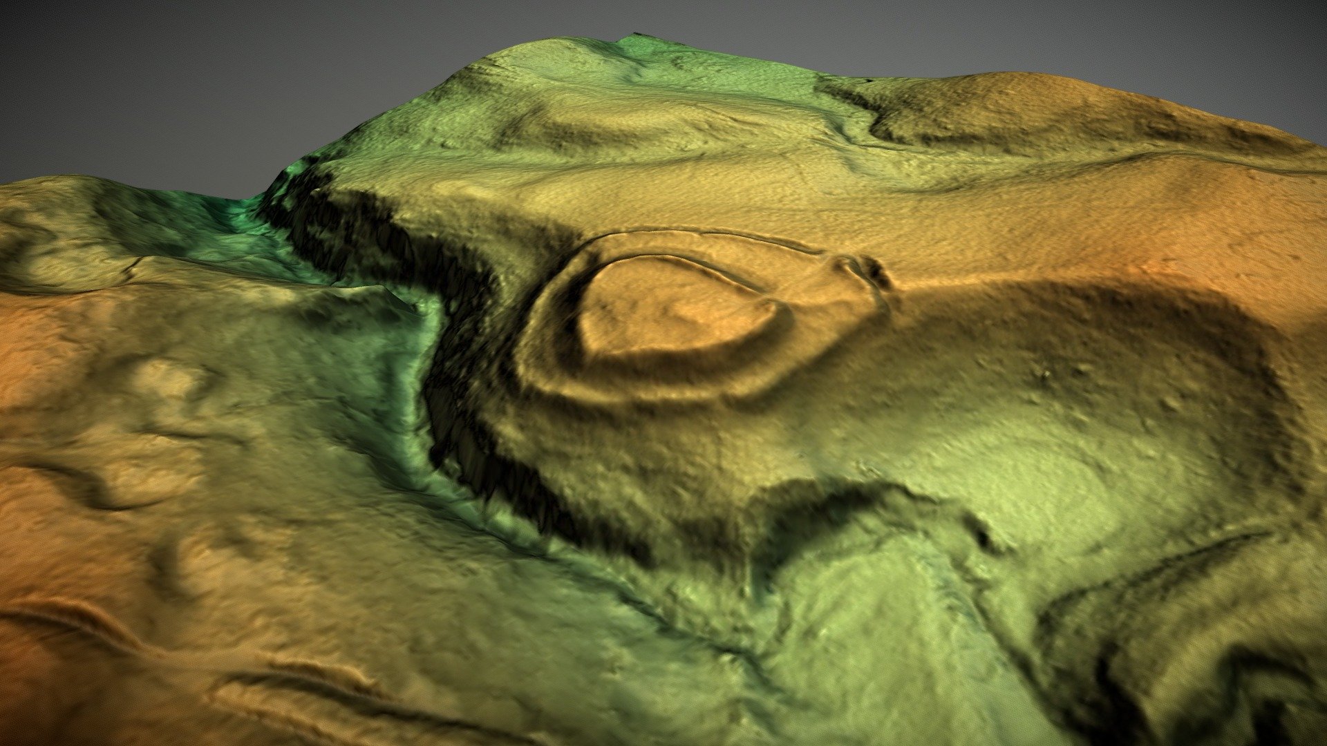 Bewick Hill Moor Camp, Northumberland (UK) - Download Free 3D model by ...