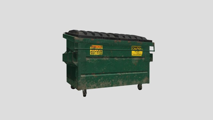 Dumpster-prop 3D models - Sketchfab