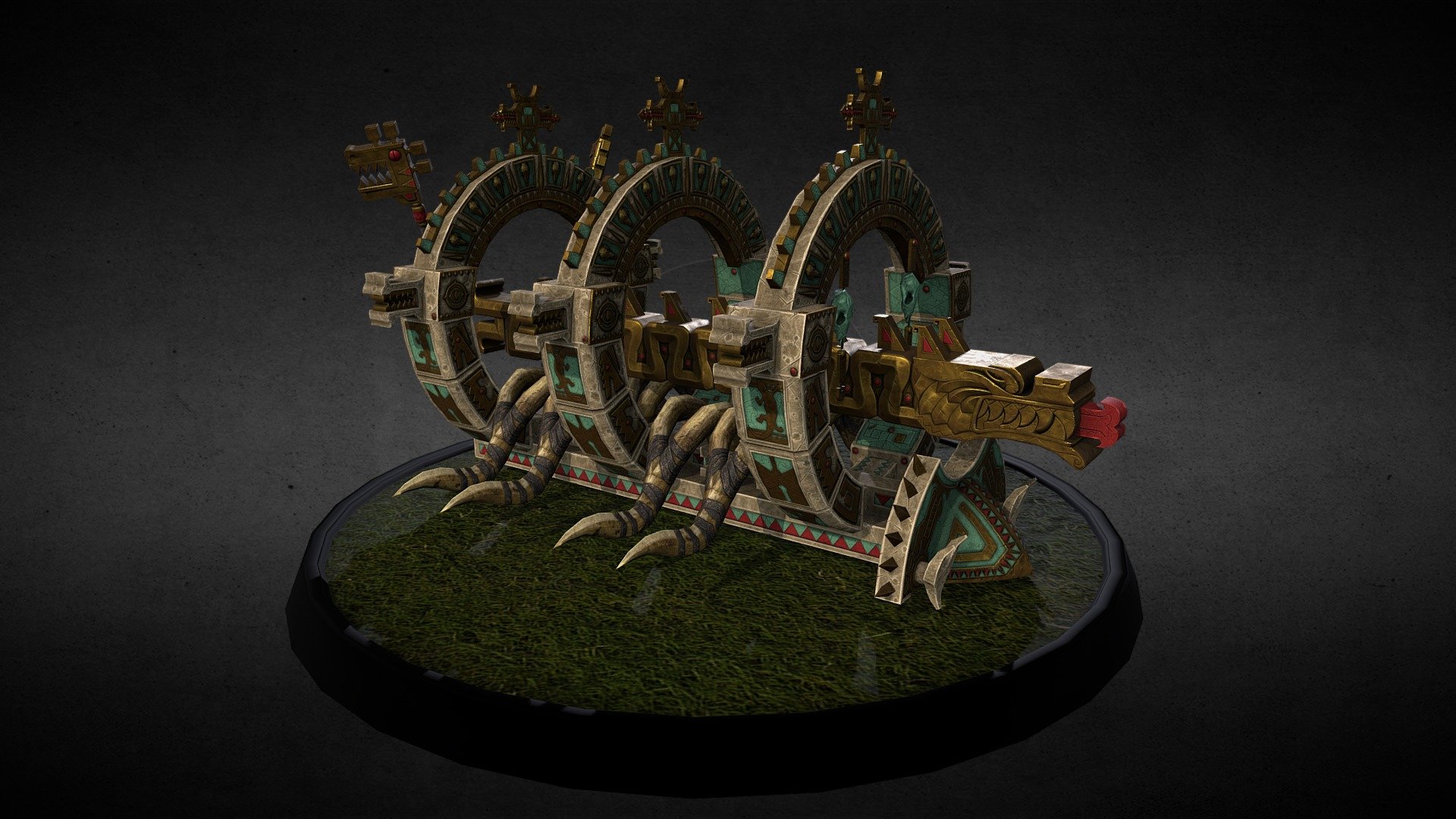 Lizardman Siege Ram - 3D model by Andrew Phelan (@korphaeron99 ...