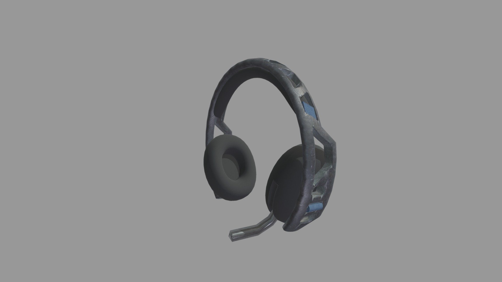 Gaming Headset - Textured - 3D model by ellxehaxn [3ca1c01] - Sketchfab