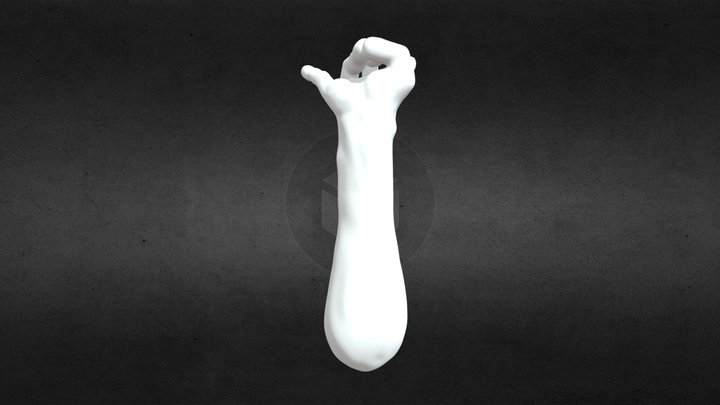 Hand-sign 3D models - Sketchfab