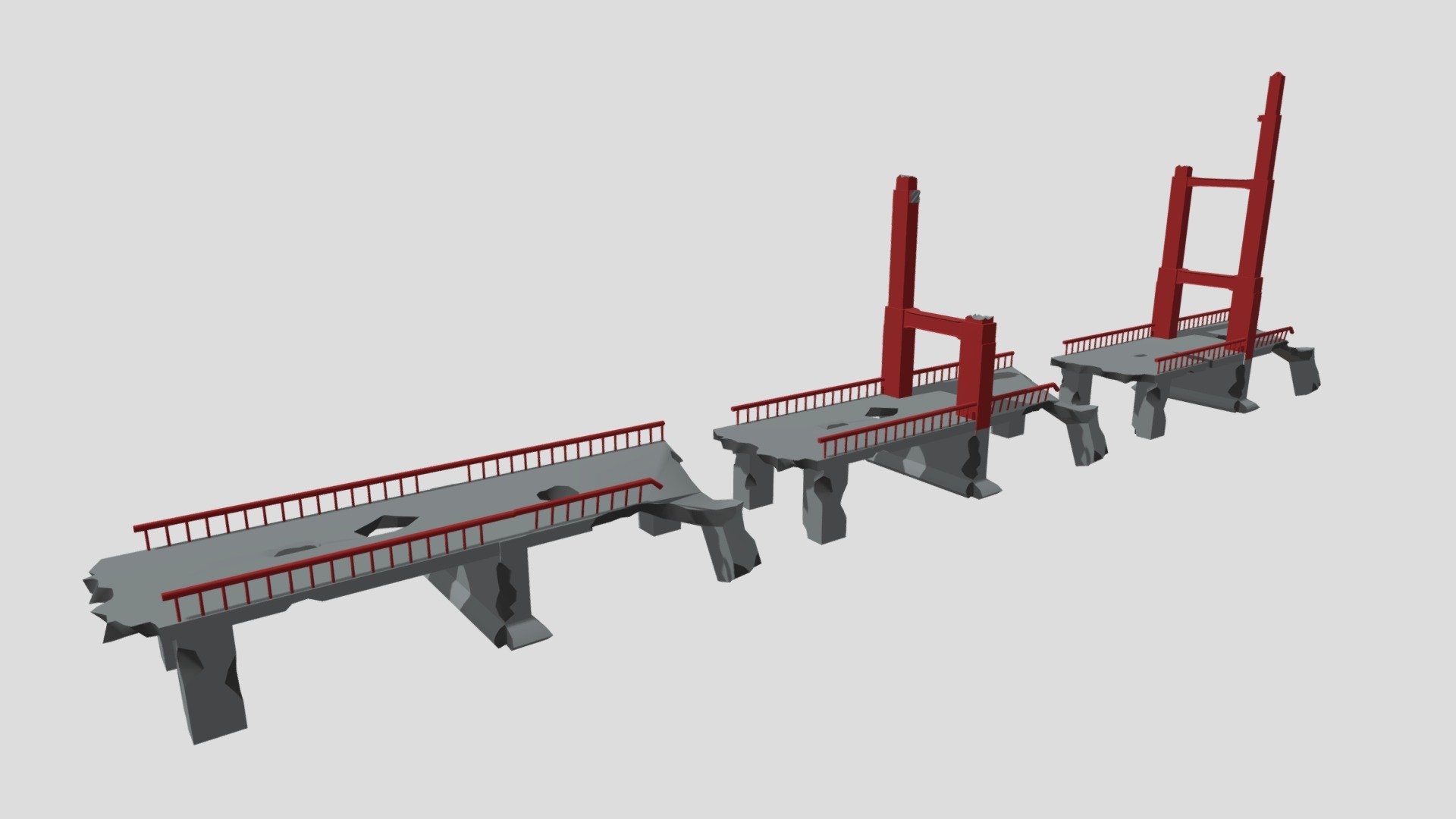 bridge finished - 3D model by robinjs [3ca353a] - Sketchfab
